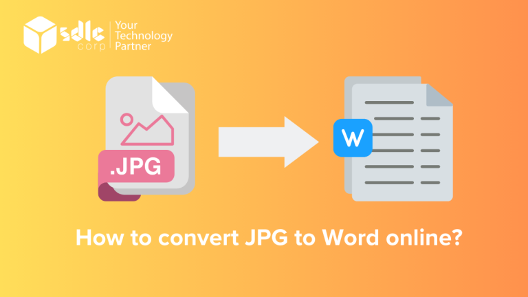 How to convert JPG to Word online? - SDLC Corp